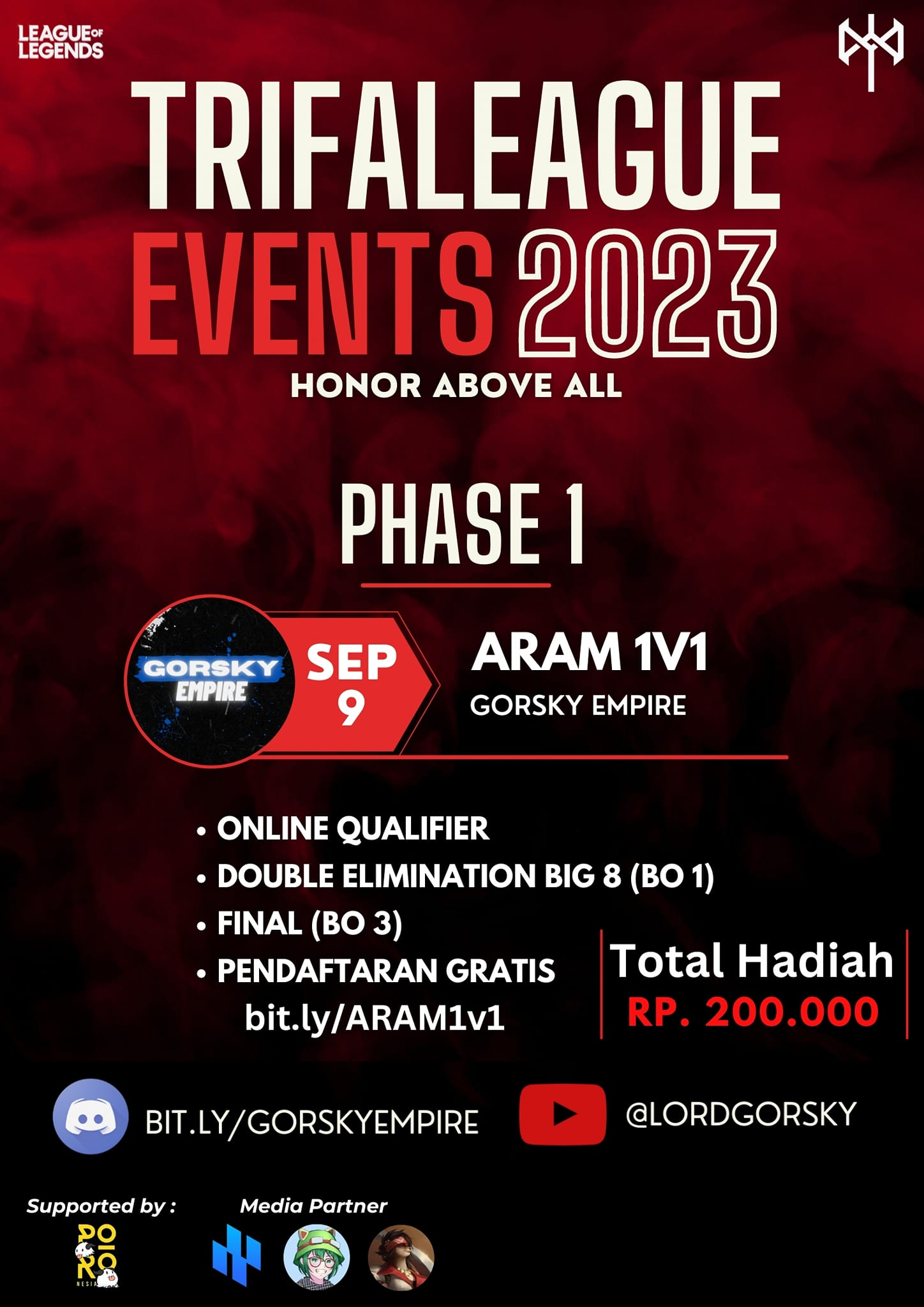 Turnamen Terbaru Diffarenz, Trifaleague Akan Pertandingkan ARAM ...