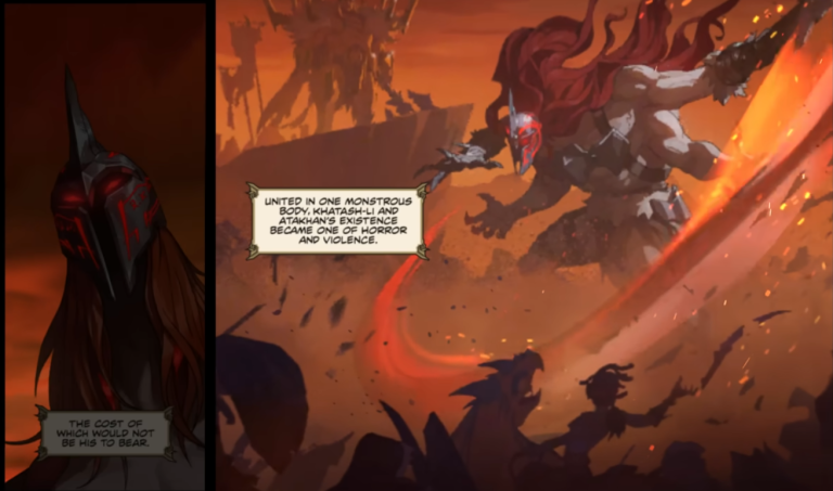 Komik League of Legends Ungkap Wujud Manusia Mordekaiser dan Atakhan ...