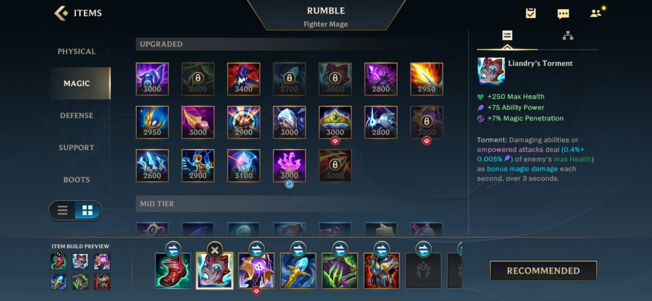 Build Terbaik Rumble di Wild Rift 2025 | HASAGI